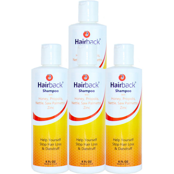 Hairback Shampoo (1 Year Supply) - Honeyderm